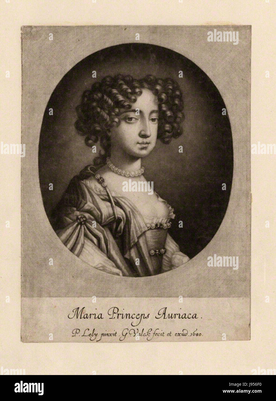 This portrait of Queen Mary II, originally painted as Princess of ...