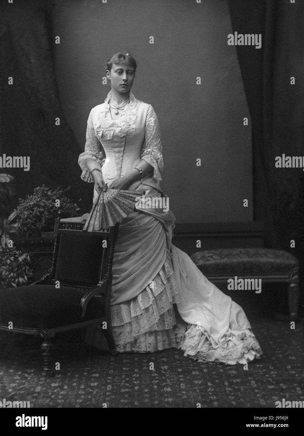 Victoria Hesse NPG 95941 Stock Photo - Alamy