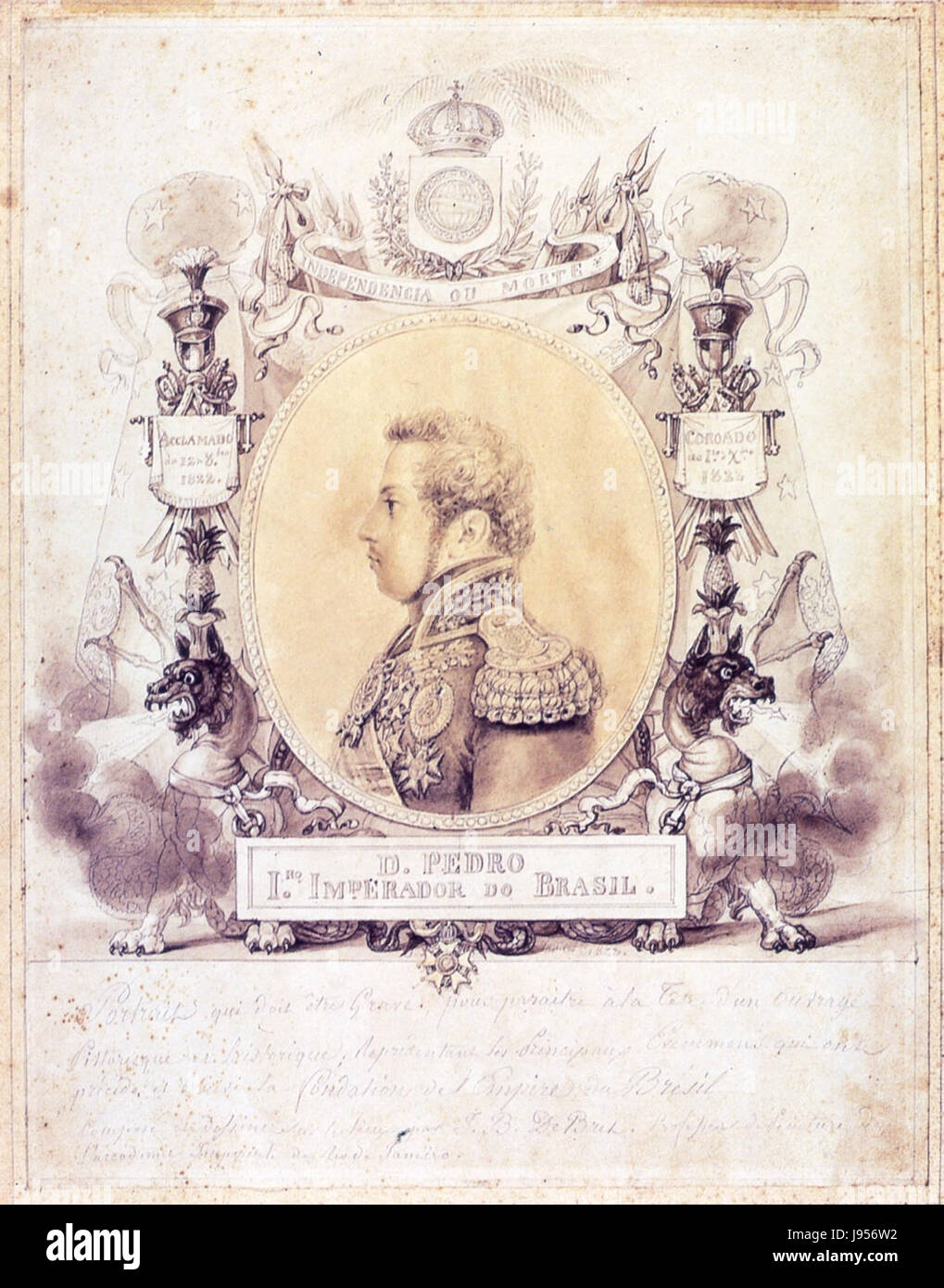 Pedro I was the first Emperor of Brazil, reigning from 1822 to 1831 ...
