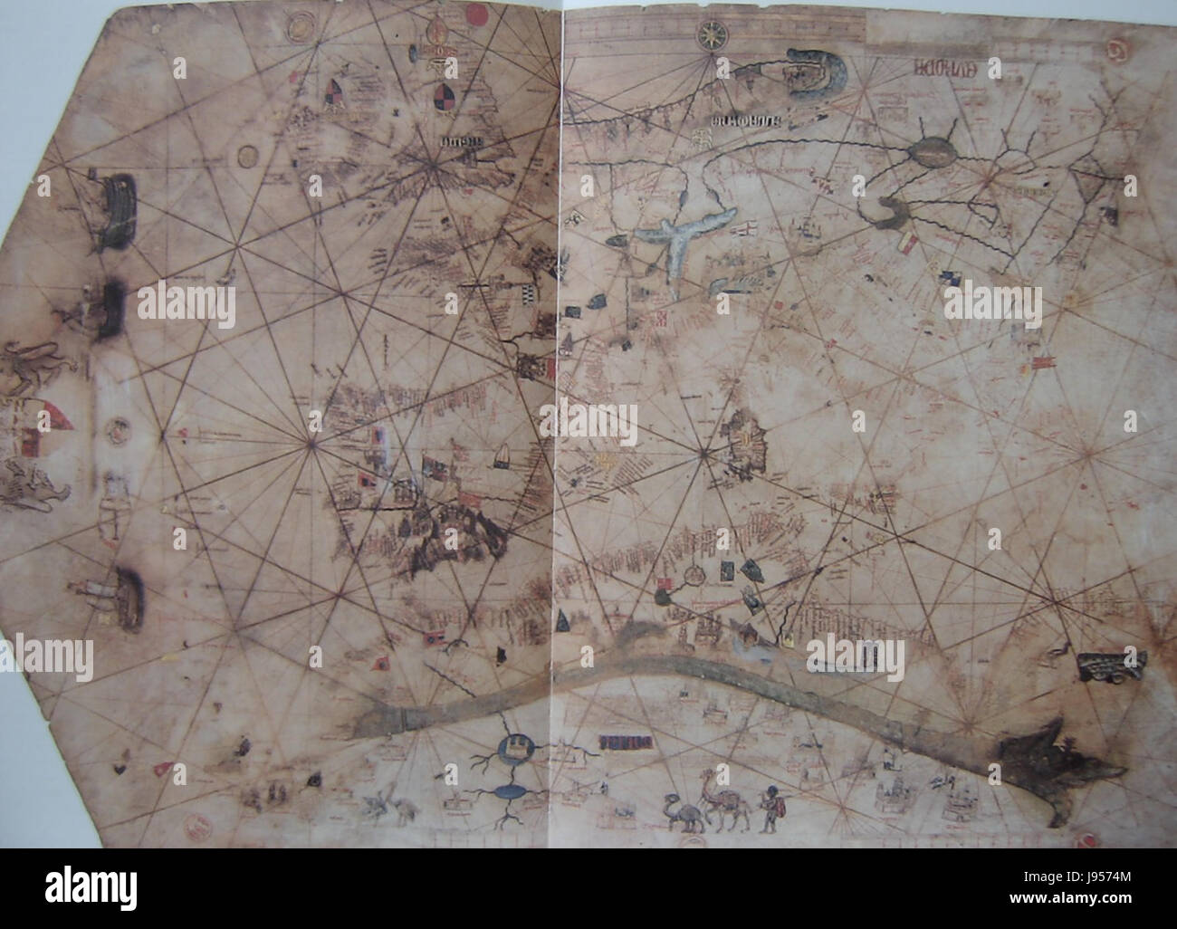 Portolan charts hi-res stock photography and images - Alamy