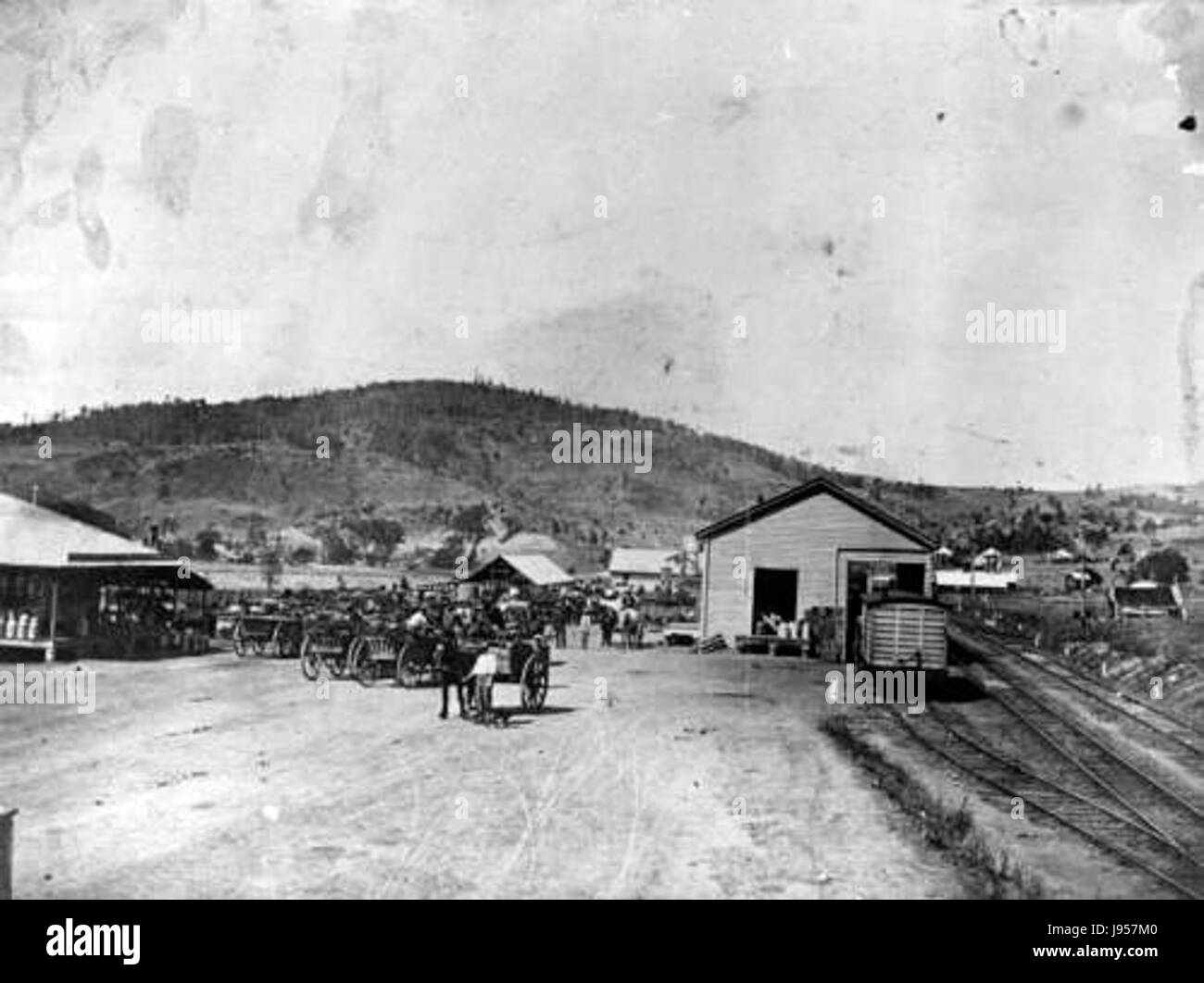 Queensland Railway Black and White Stock Photos & Images - Alamy