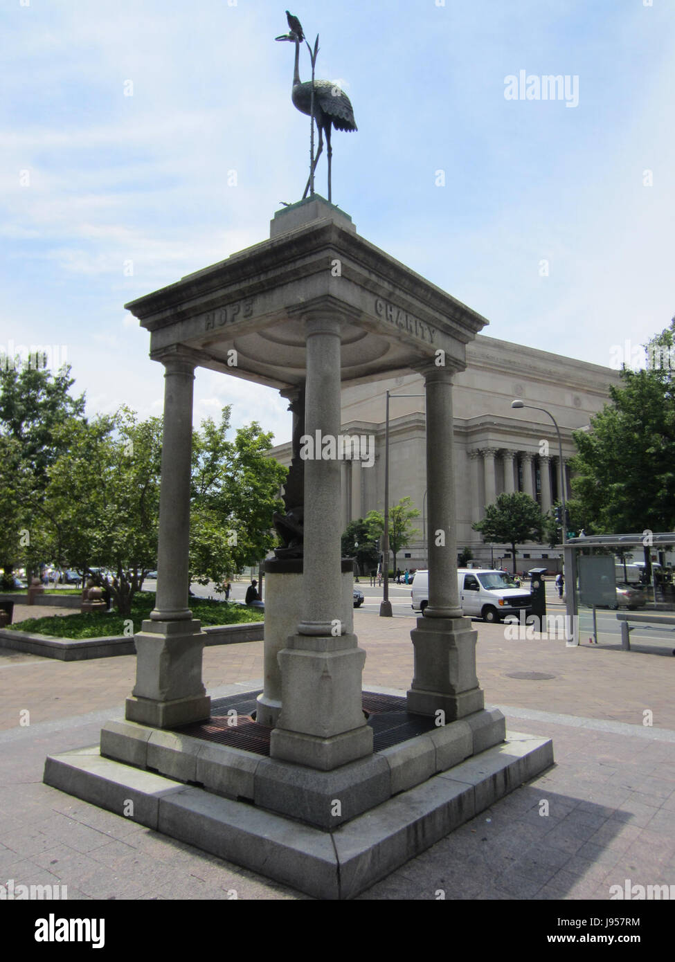 The Temperance Fountain in Washington, D.C., is a public monument ...