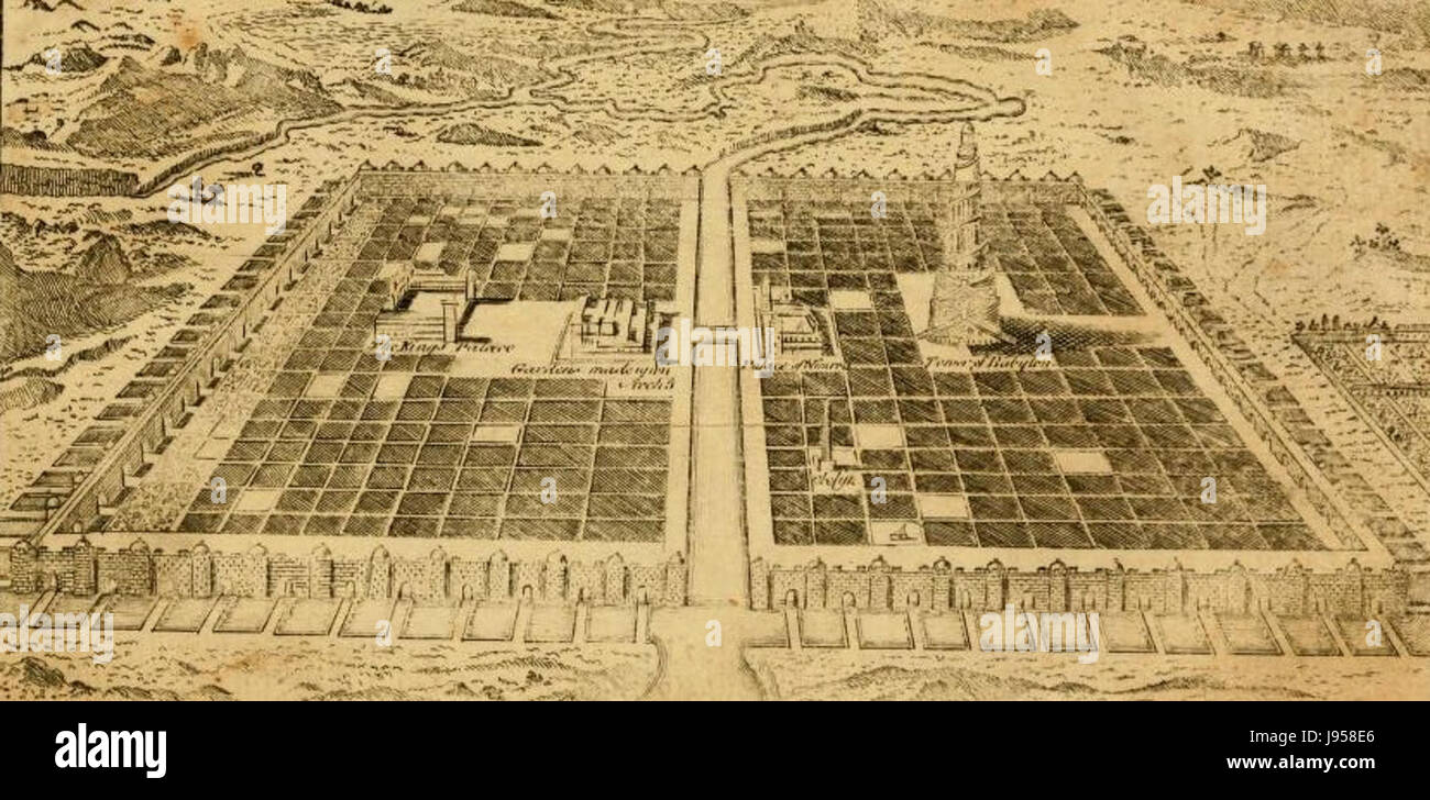 Babylon map hi-res stock photography and images - Alamy