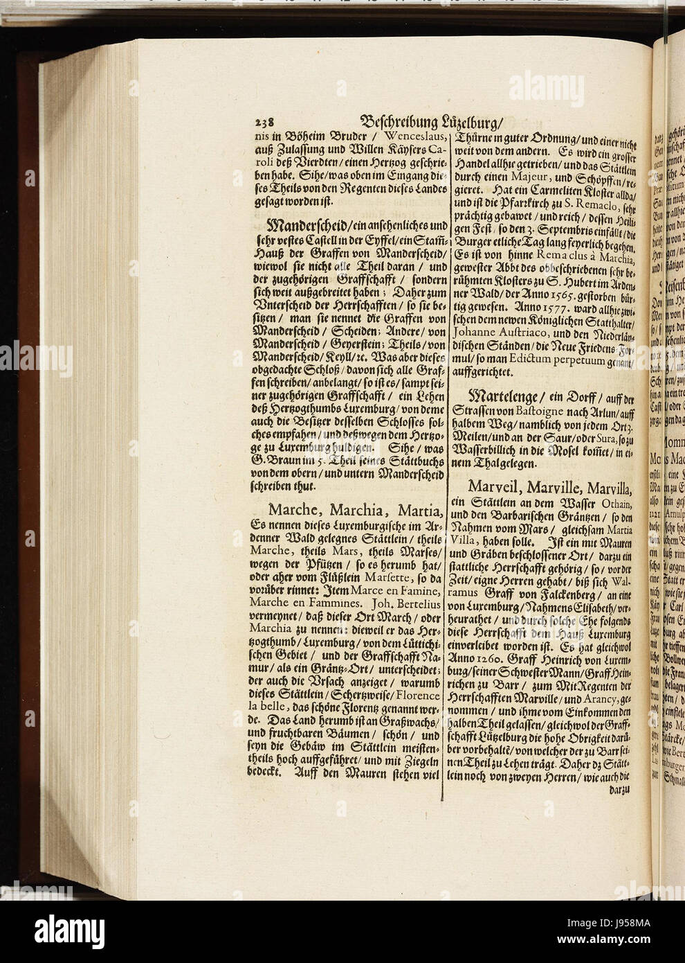 Topographia Circuli Burgundici (Merian) 463 Stock Photo - Alamy