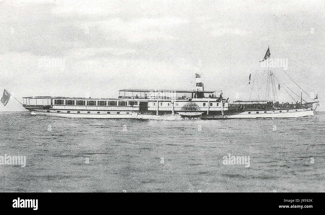 Rhein (ship, 1888) 002 Stock Photo - Alamy