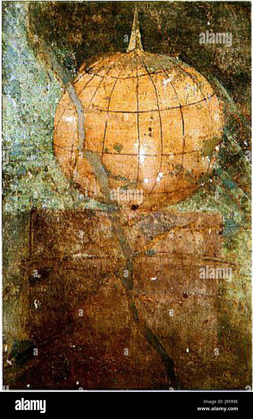 Roman Globe Fresco Pompeii Stock Photo - Alamy