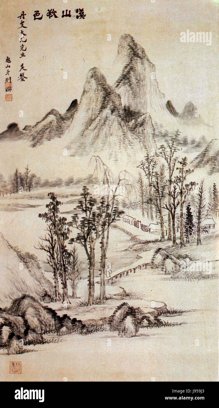 'Gyesanchusaekdo' is an artistic work by Yu Suk, a Korean artist known ...