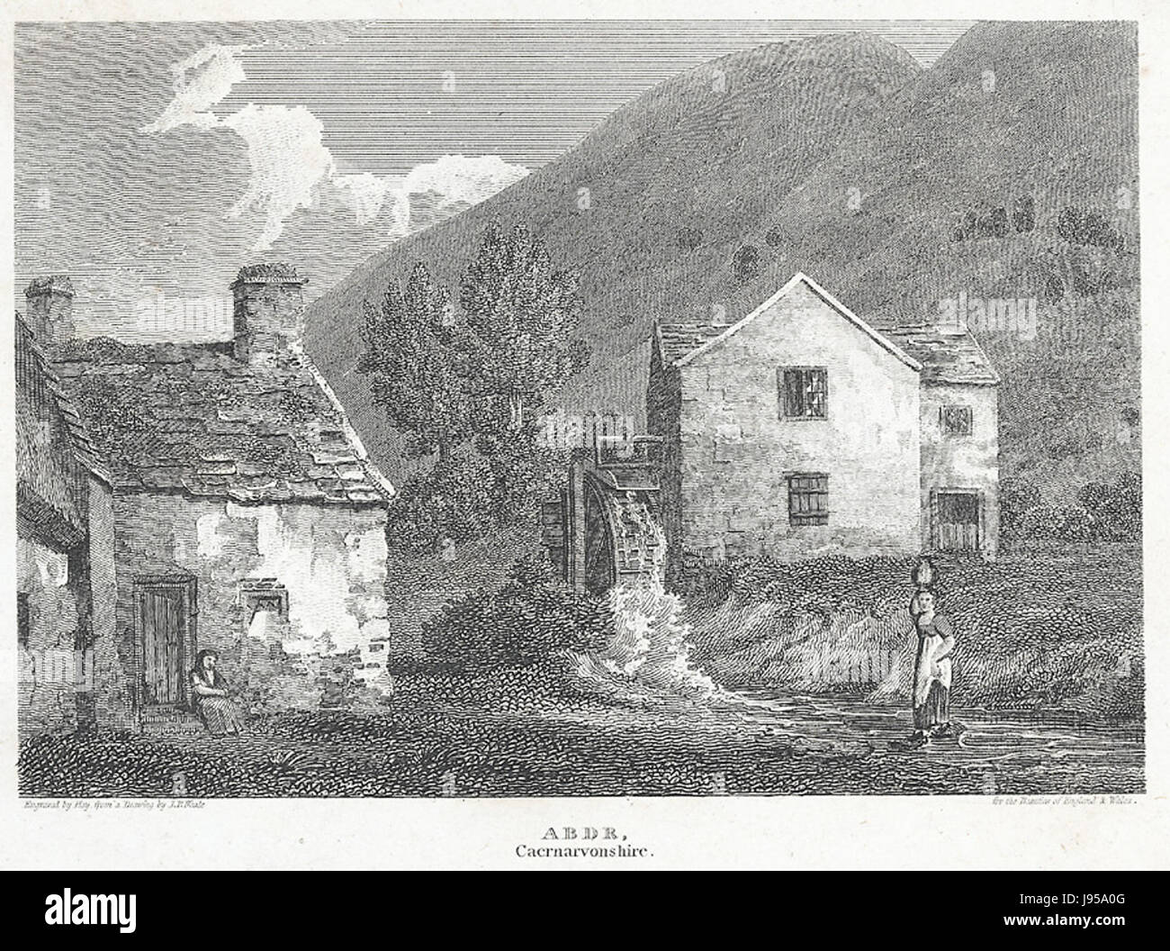Aber, Caernarvonshire, is a location in Wales known for its scenic ...