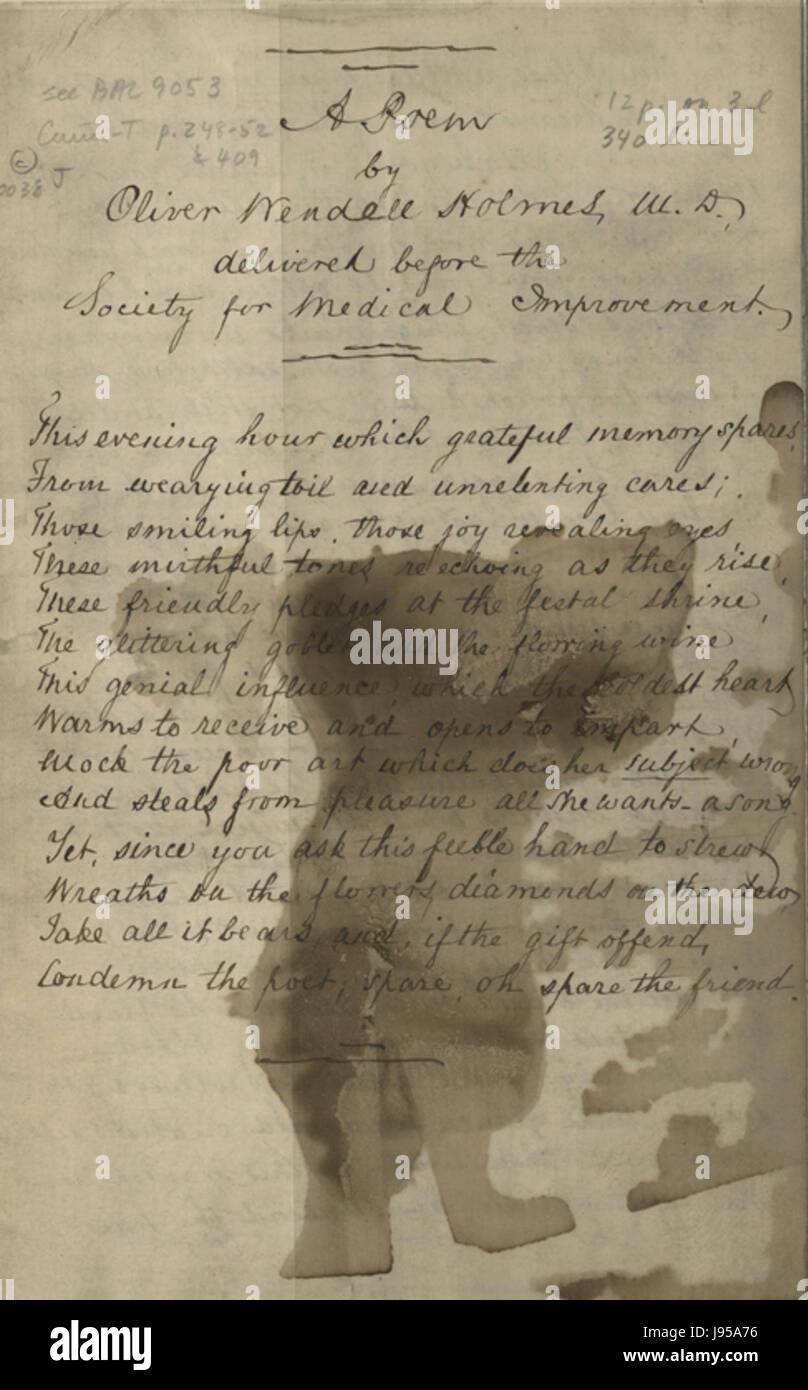 Old Ironsides Oliver Wendell Holmes