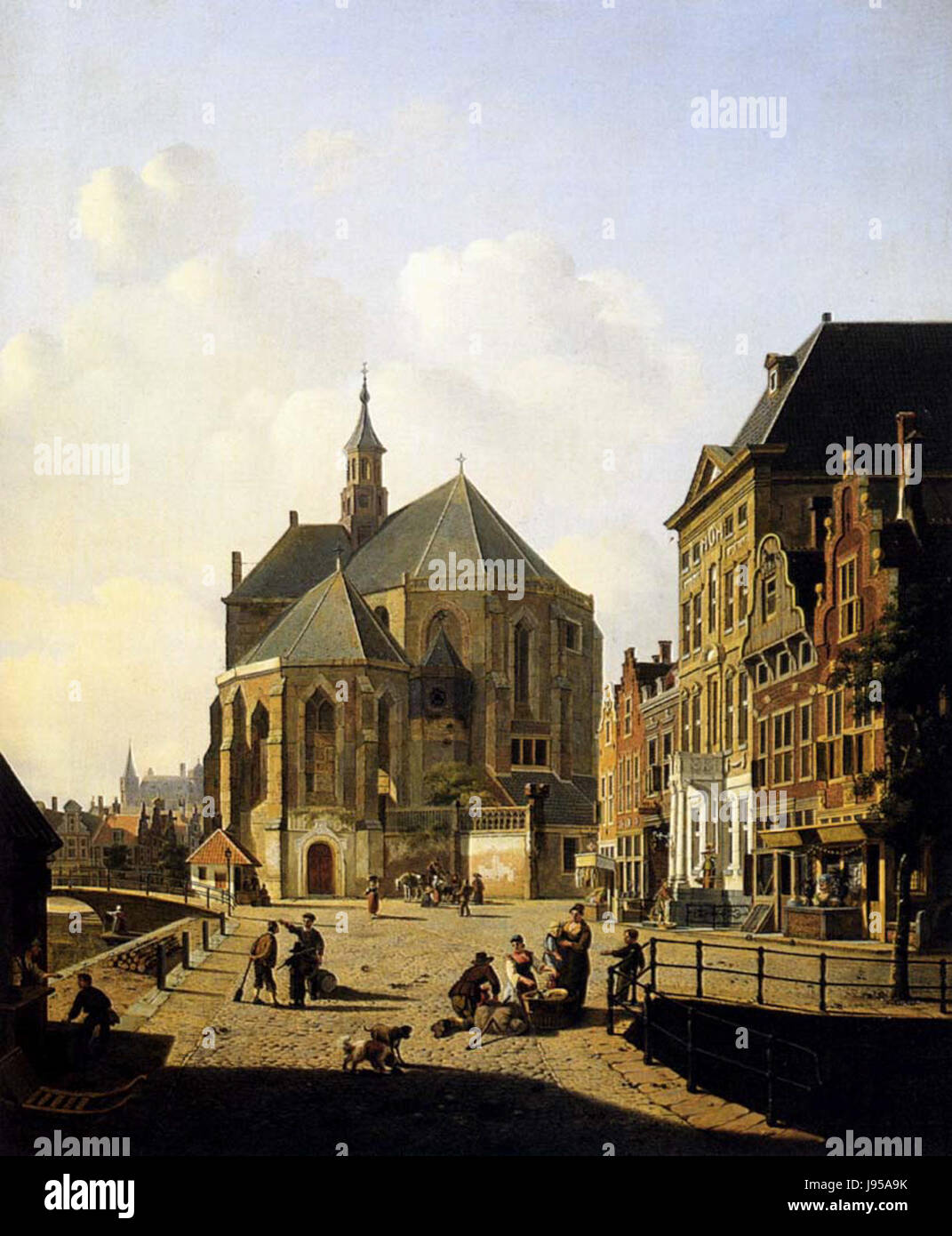 'A Capricio View in a Town Large' by Verheijen is a painting or ...