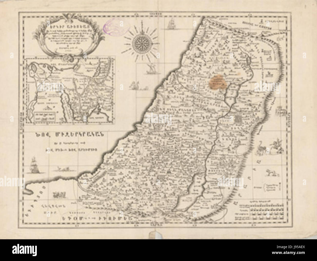 Promised land map hi-res stock photography and images - Alamy