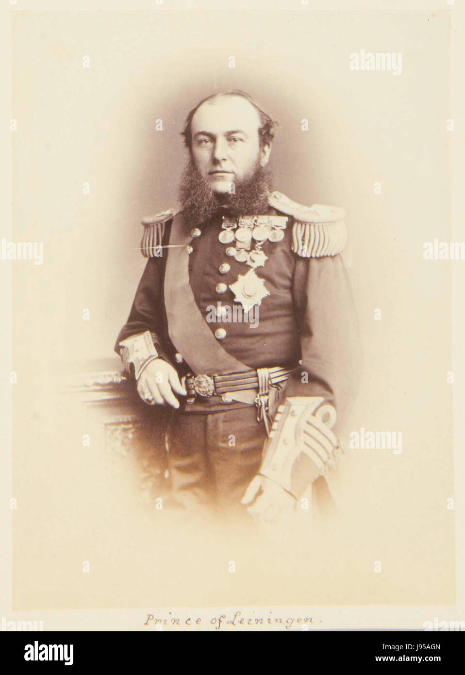 Prince Eduard Of Leiningen Was A European Nobleman Known For His