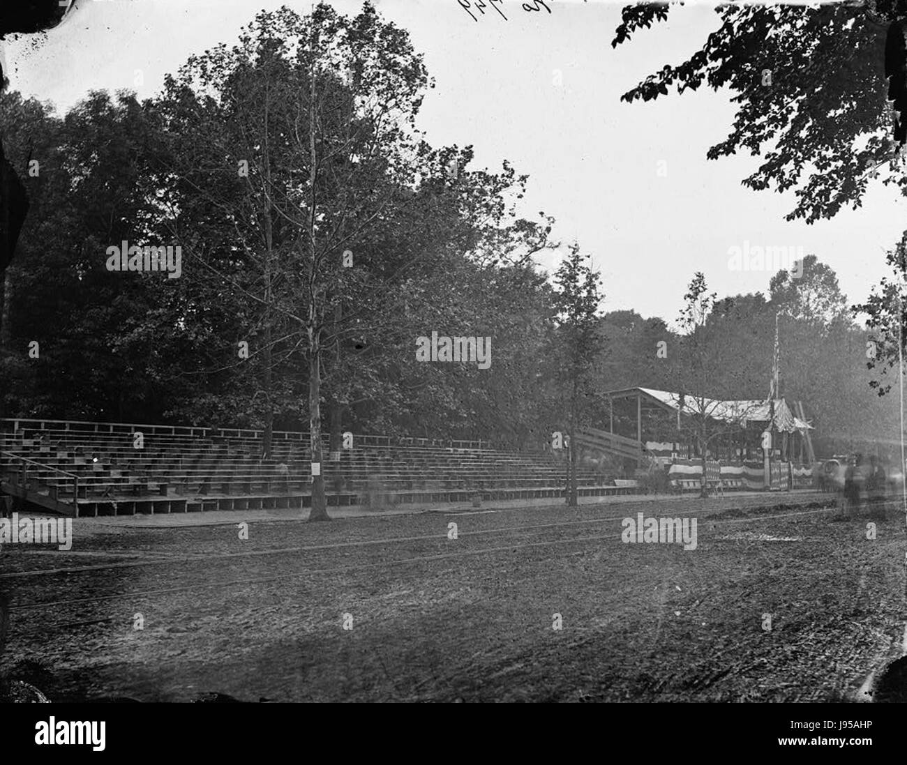 The grand review of the army. Reviewing stand Stock Photo - Alamy