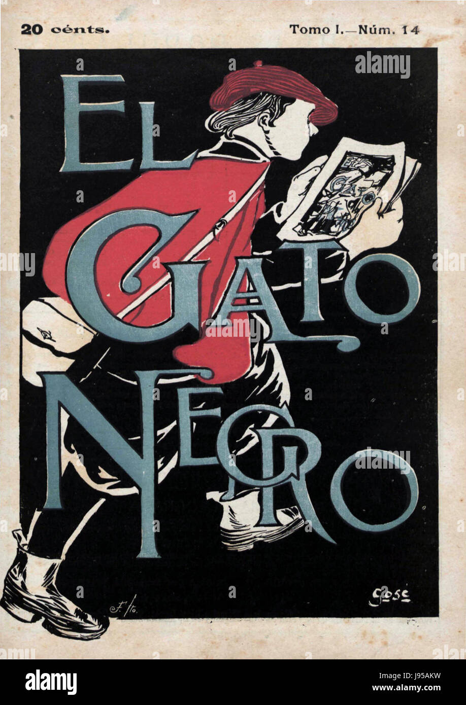 The 'Gato Negro' (Black Cat) is a famous engraving by 19th-century ...