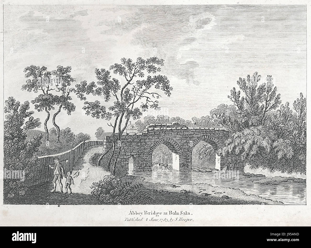 Abbey Bridge at Bala Sala Stock Photo - Alamy