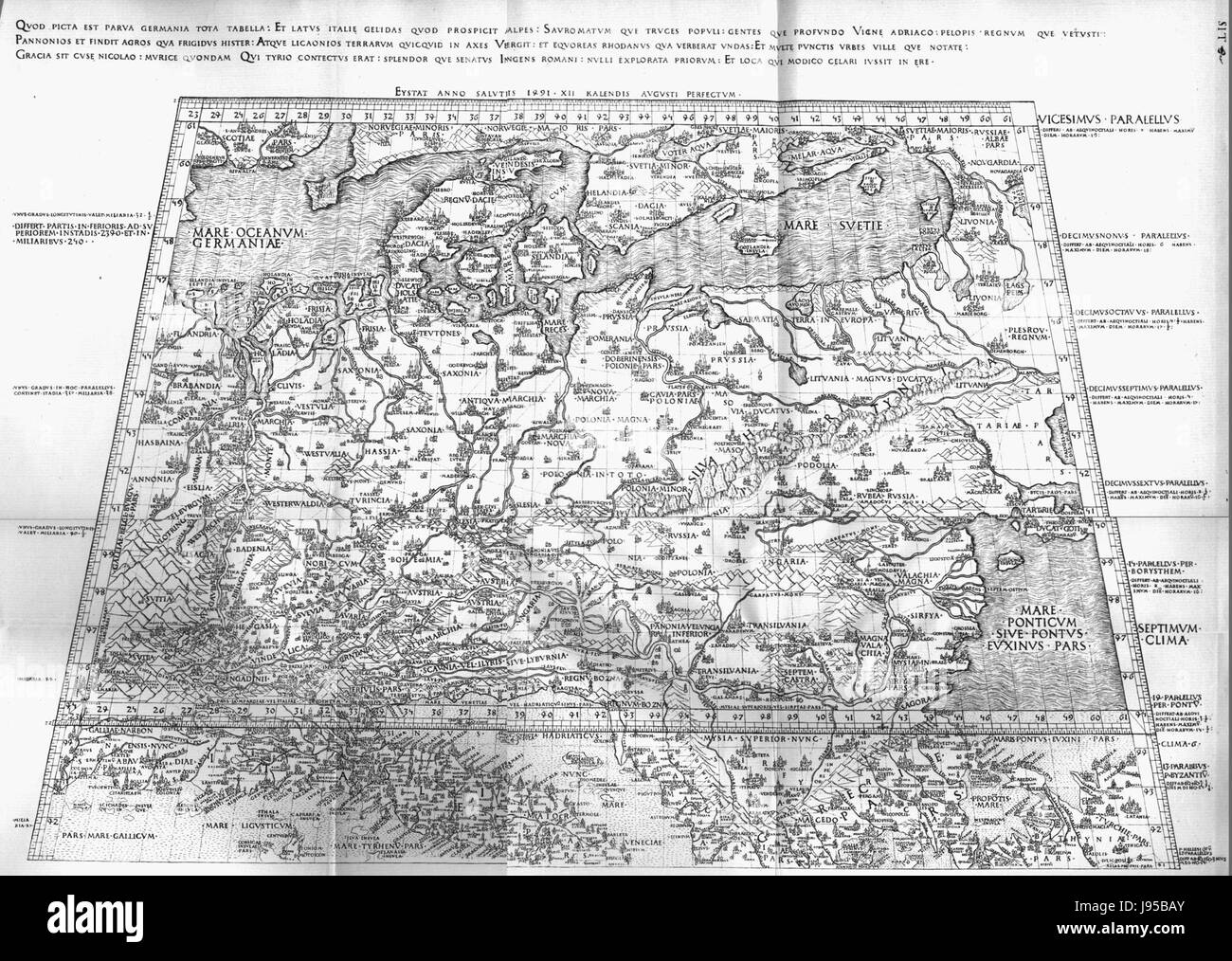 1450 map of europe hi-res stock photography and images - Alamy