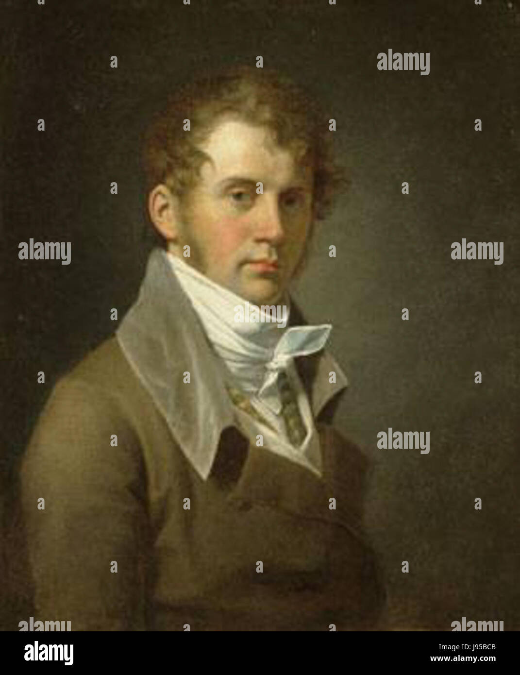 John Vanderlyn's 'Portrait of the Artist' from 1800 is a self-portrait ...