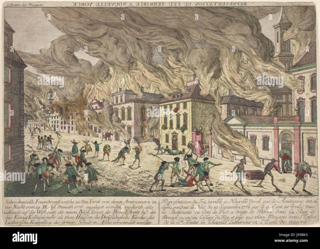 The 1776 fire in New York City was a significant event in the city's ...