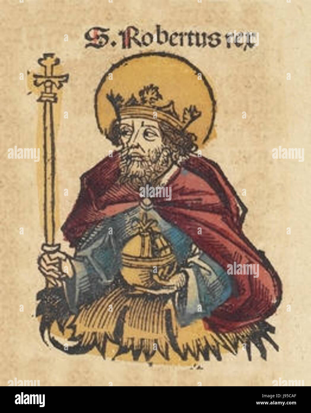 Nuremberg chronicles f 188r 2 Stock Photo - Alamy