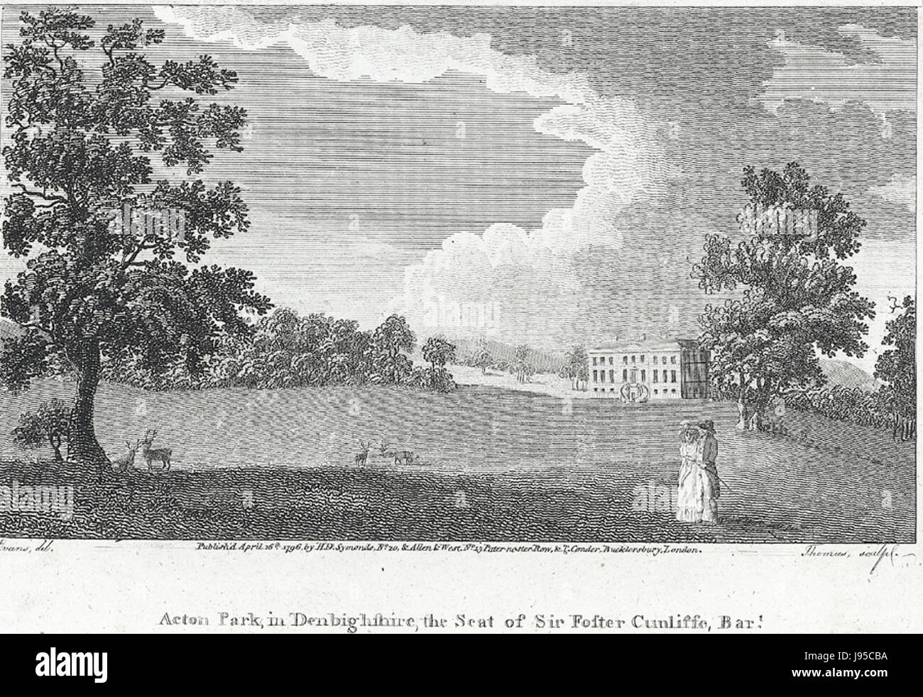 Acton Park, located in Denbighshire, was the residence of Sir Foster ...