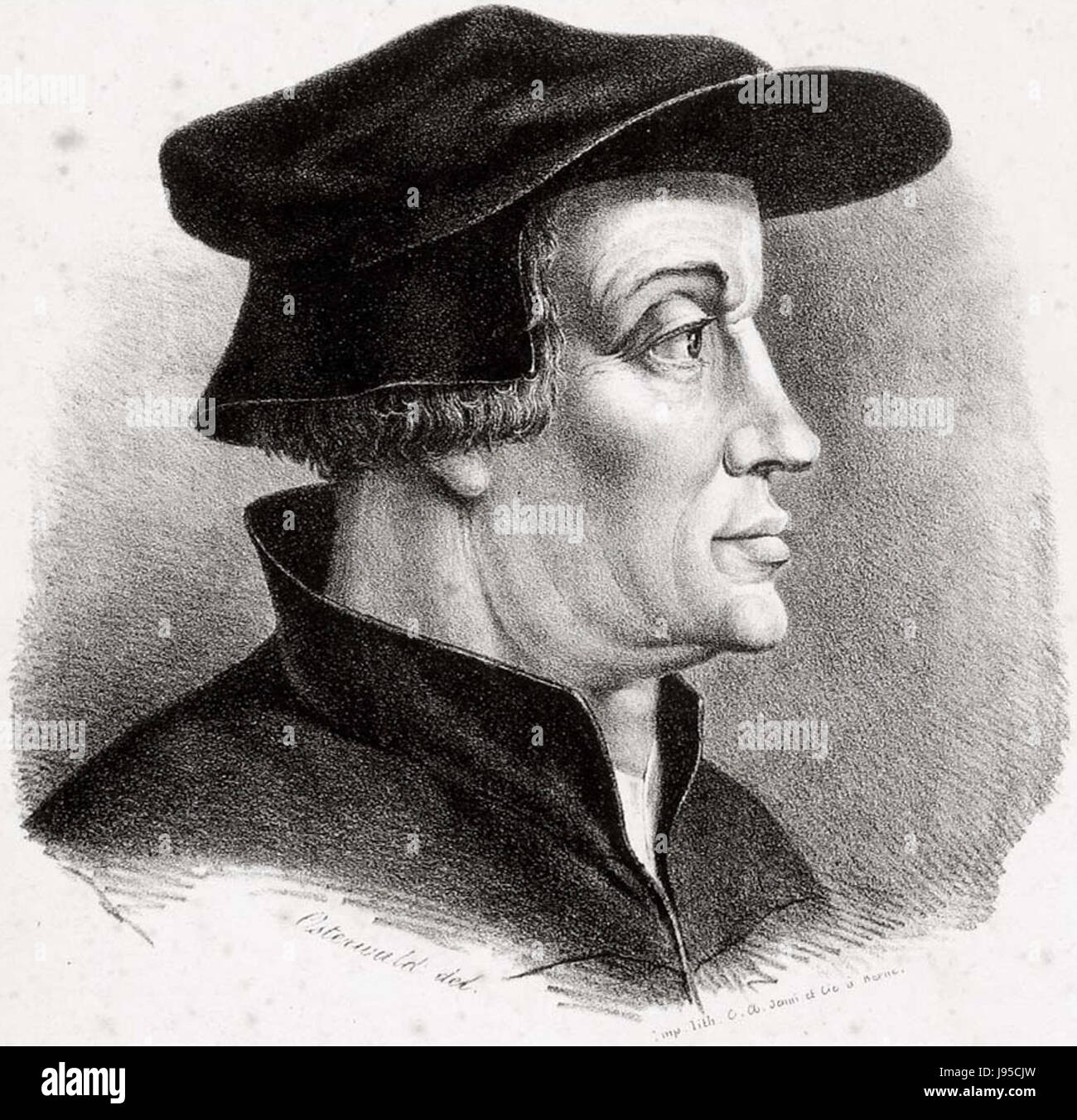 Ulrich Zwingli, a leader of the Protestant Reformation in Switzerland ...