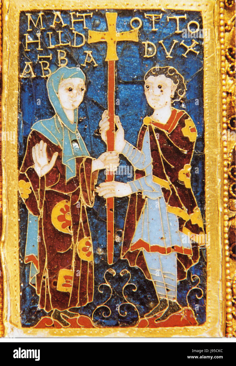 Otton Mathilde croix Stock Photo - Alamy