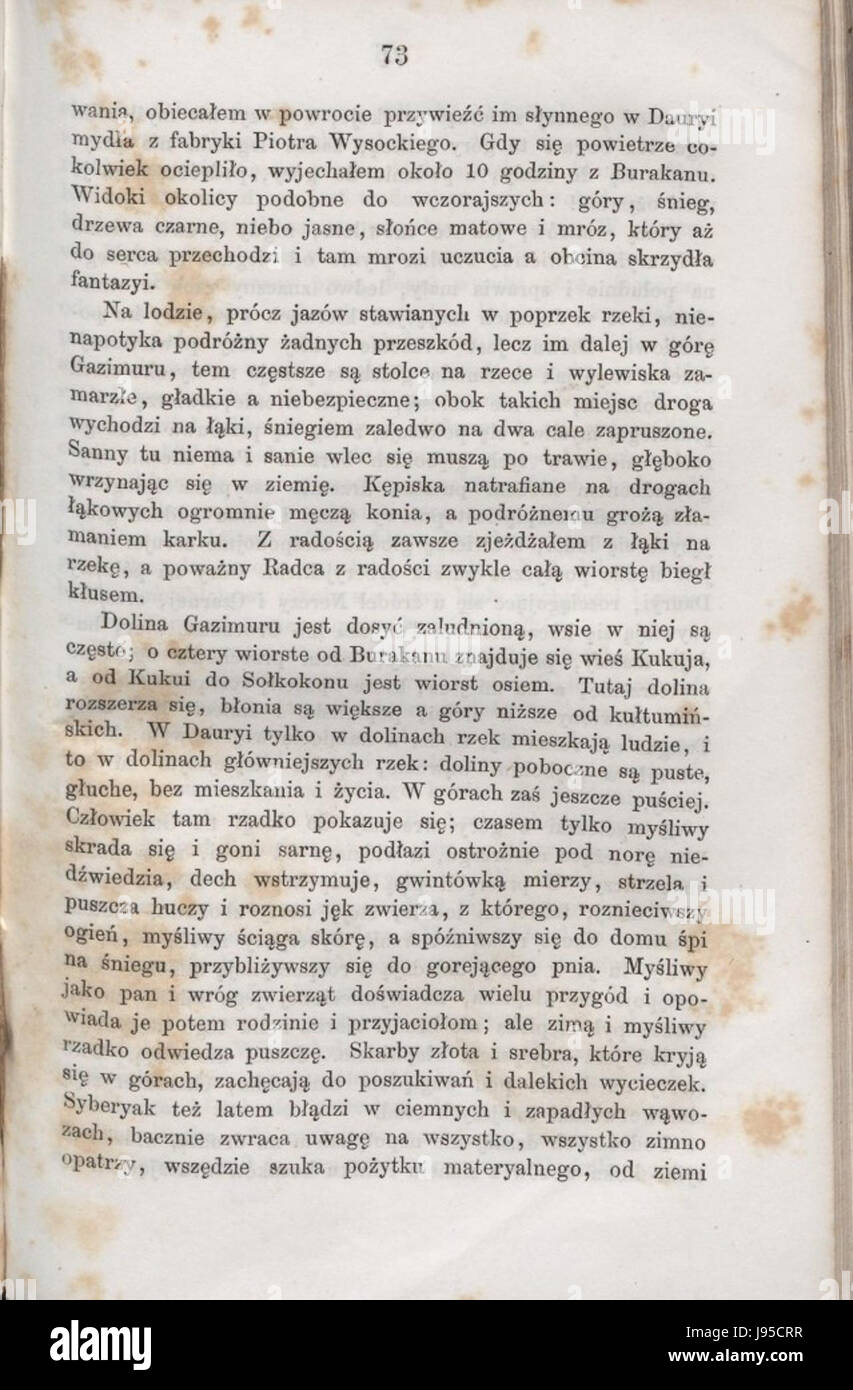 'Opisanie zabajkalskiej krainy w Syberyi' by PL Agaton Giller is a work ...