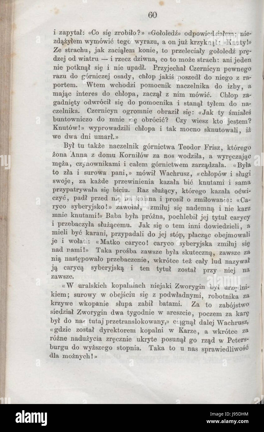 PL Agaton Giller Opisanie zabajkalskiej krainy w Syberyi t. 2 066 Stock ...