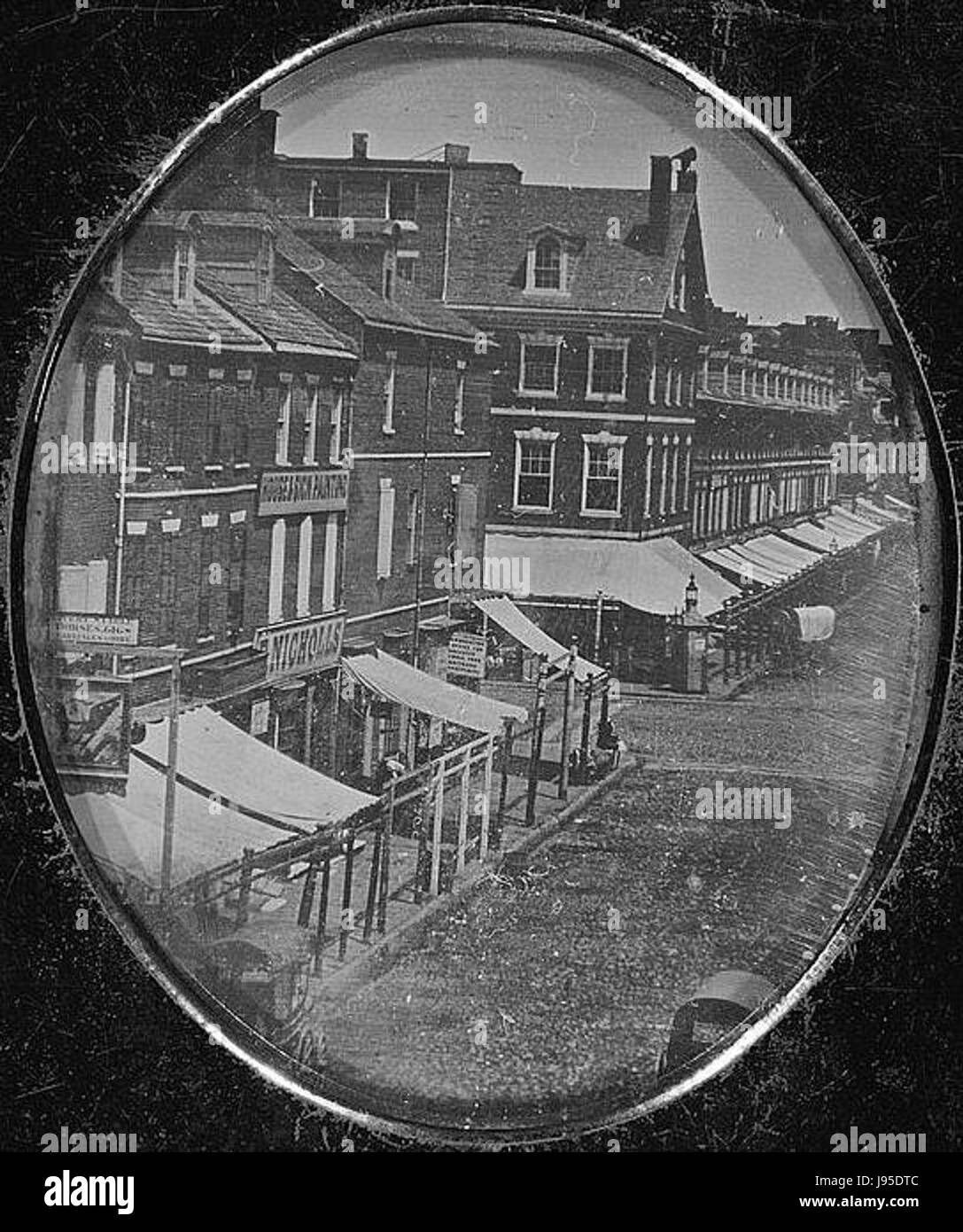 Philadelphia market street Black and White Stock Photos & Images - Alamy