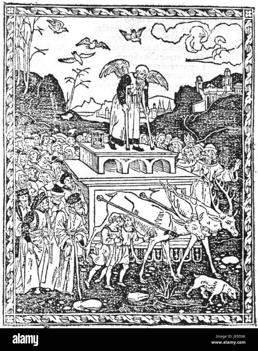 Image of Petrarch's 'Triumphs,' a 1499 edition of his famous work ...