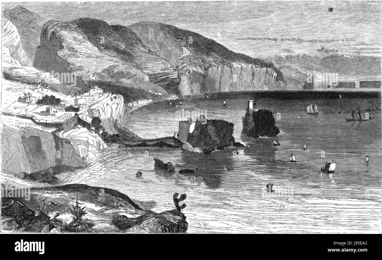 Pontinha, and Bay of Funchal from the West, 1851 Stock Photo - Alamy