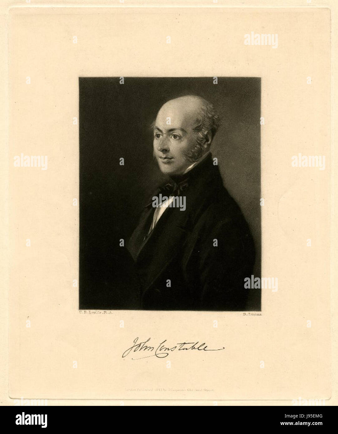 John constable portrait hi-res stock photography and images - Alamy