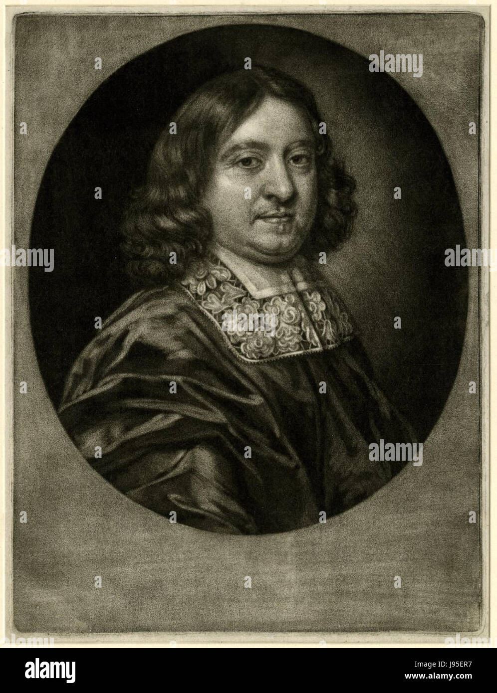 This portrait depicts *John Edgerton*, the 2nd Earl of Bridgewater, a ...