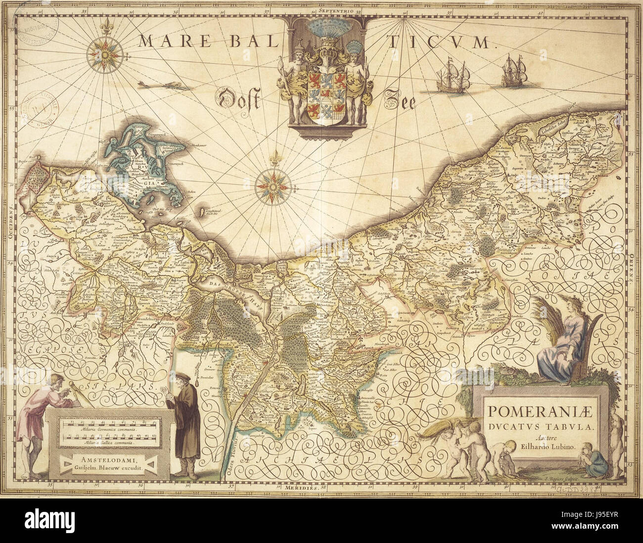 Map of pomerania hi-res stock photography and images - Alamy
