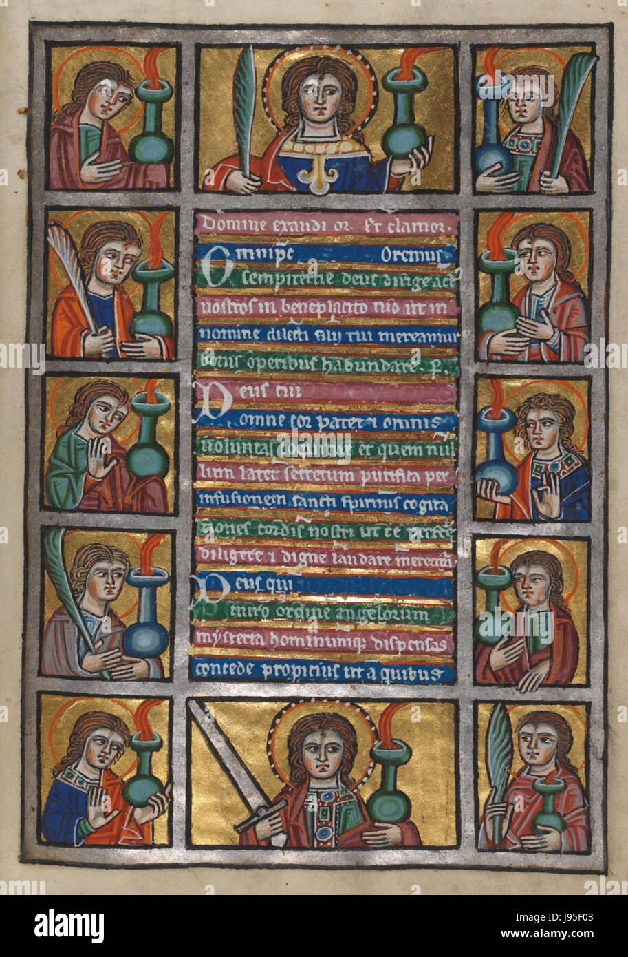 The Psalterium Feriatum is a medieval illuminated manuscript, cataloged ...