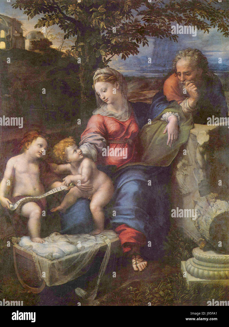 Raffael (Raphael), an Italian Renaissance artist, is known for his ...