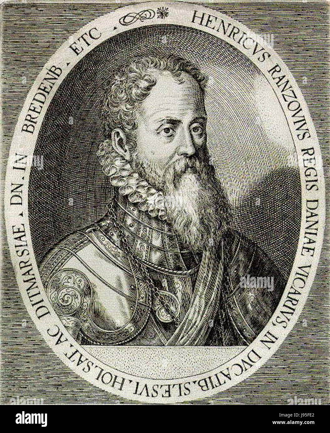 *Rantzau aus Atrium heroicum detail* refers to a detailed section of a ...