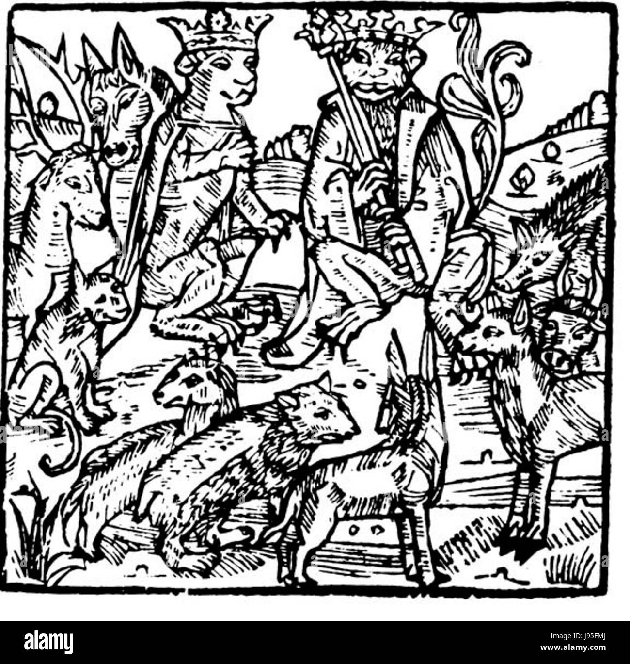 'Reineke.1498' refers to a work related to the 'Reineke Fuchs' (Reynard ...