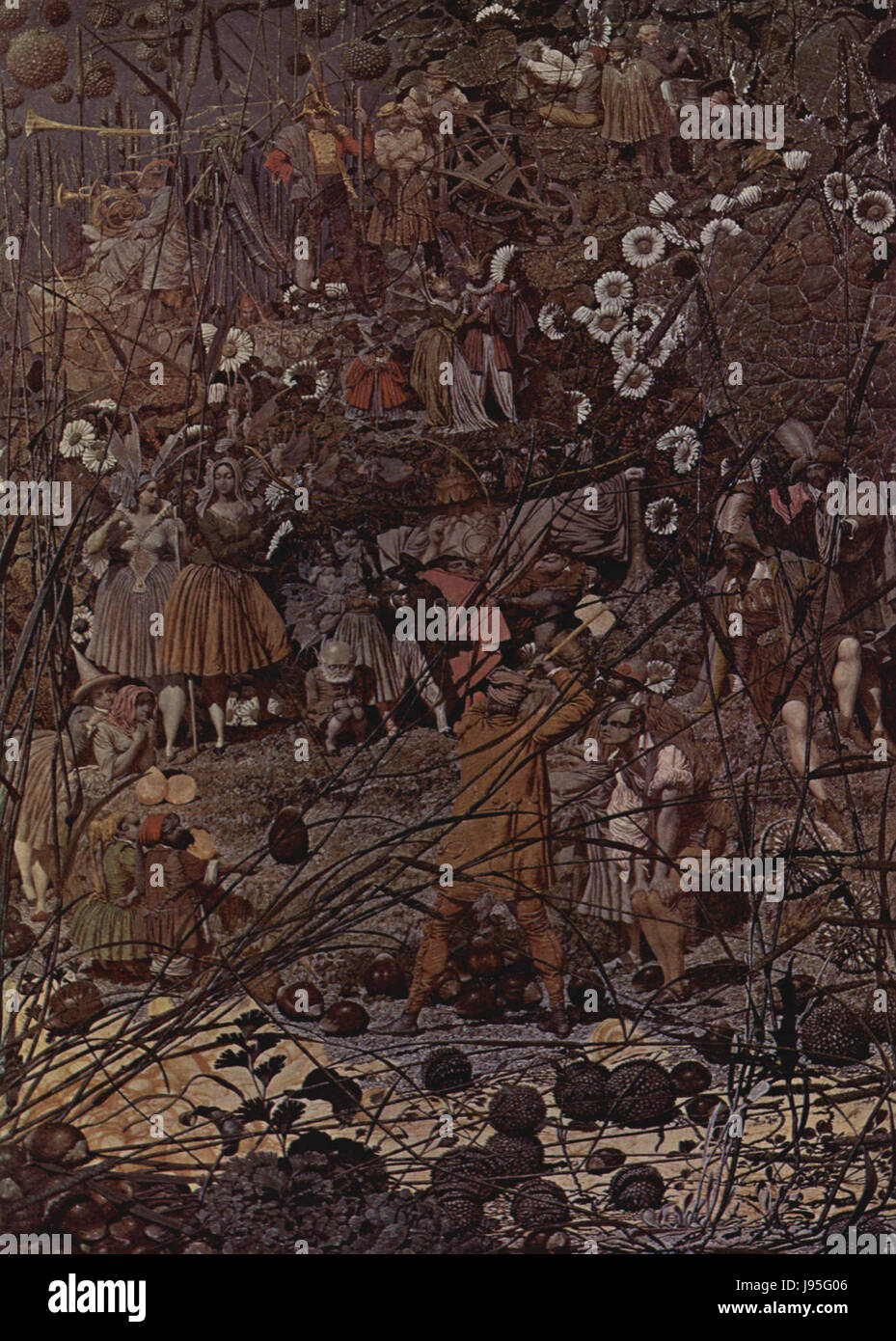 Richard Dadd was a 19th-century British painter known for his detailed ...