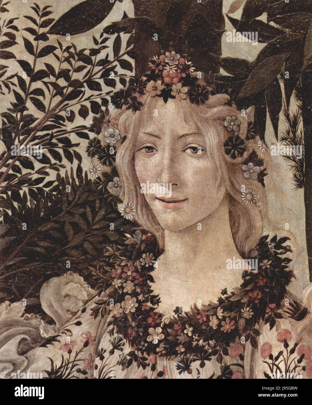 This refers to a work by the renowned Italian artist Sandro Botticelli ...