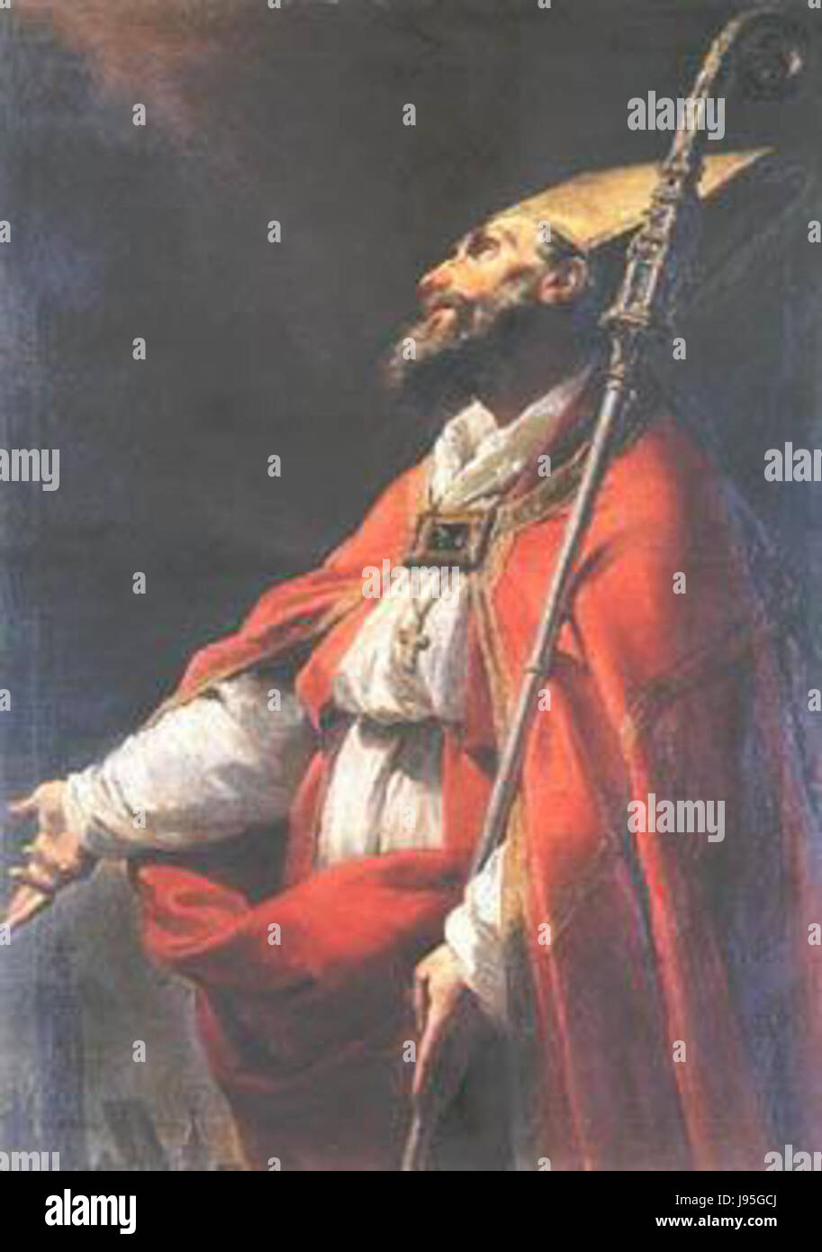 Saint Petronius in Ecstasy is a religious artwork depicting Saint ...