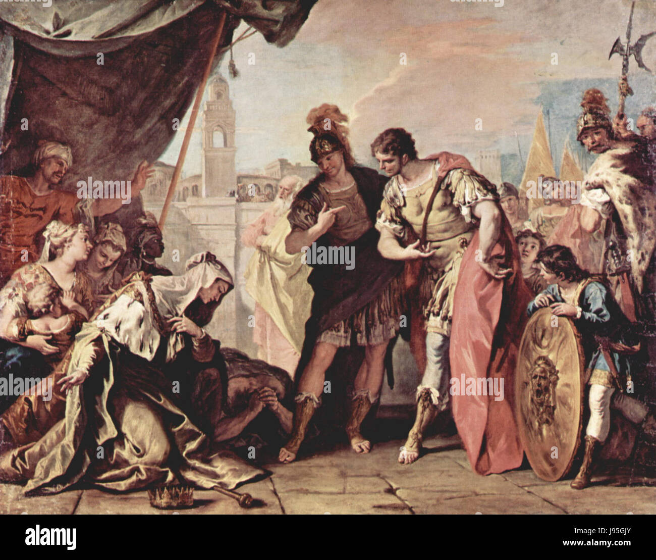 Sebastiano Ricci was an Italian Baroque painter known for his dynamic ...