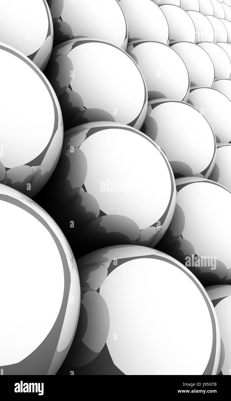 silver reflection balls background 8 Stock Photo - Alamy