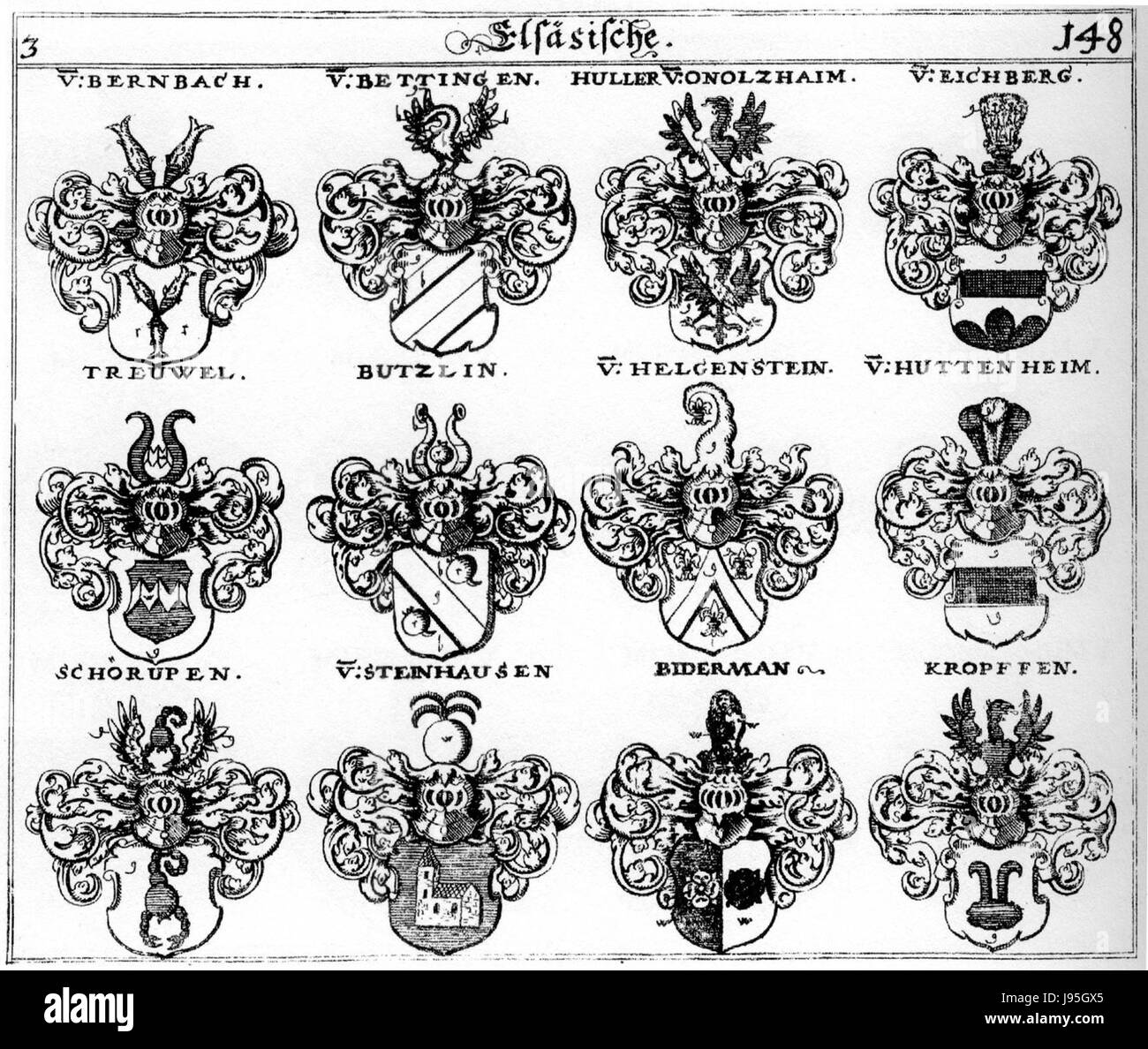 This refers to Siebmacher's 'Wappenbuch,' a notable work from the early ...