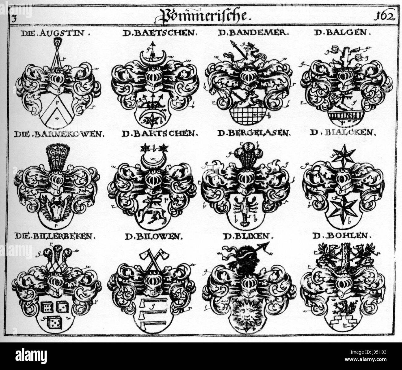 Siebmacher's works from 1701-1705 present heraldic designs and coat-of ...