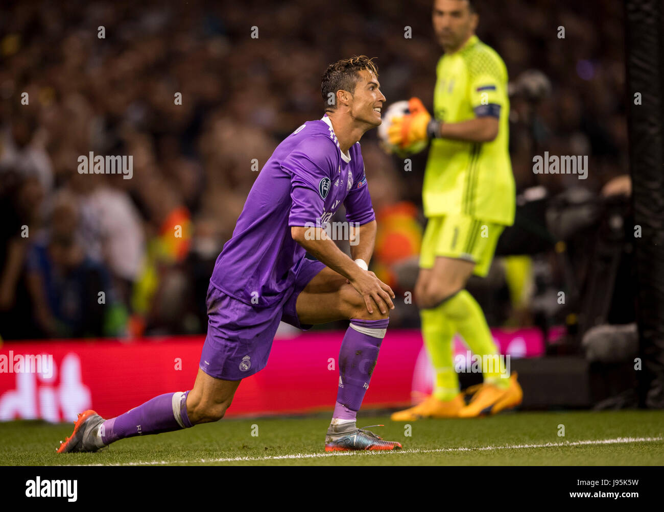 Cristiano ronaldo final 2017 cardiff hi-res stock photography and ...