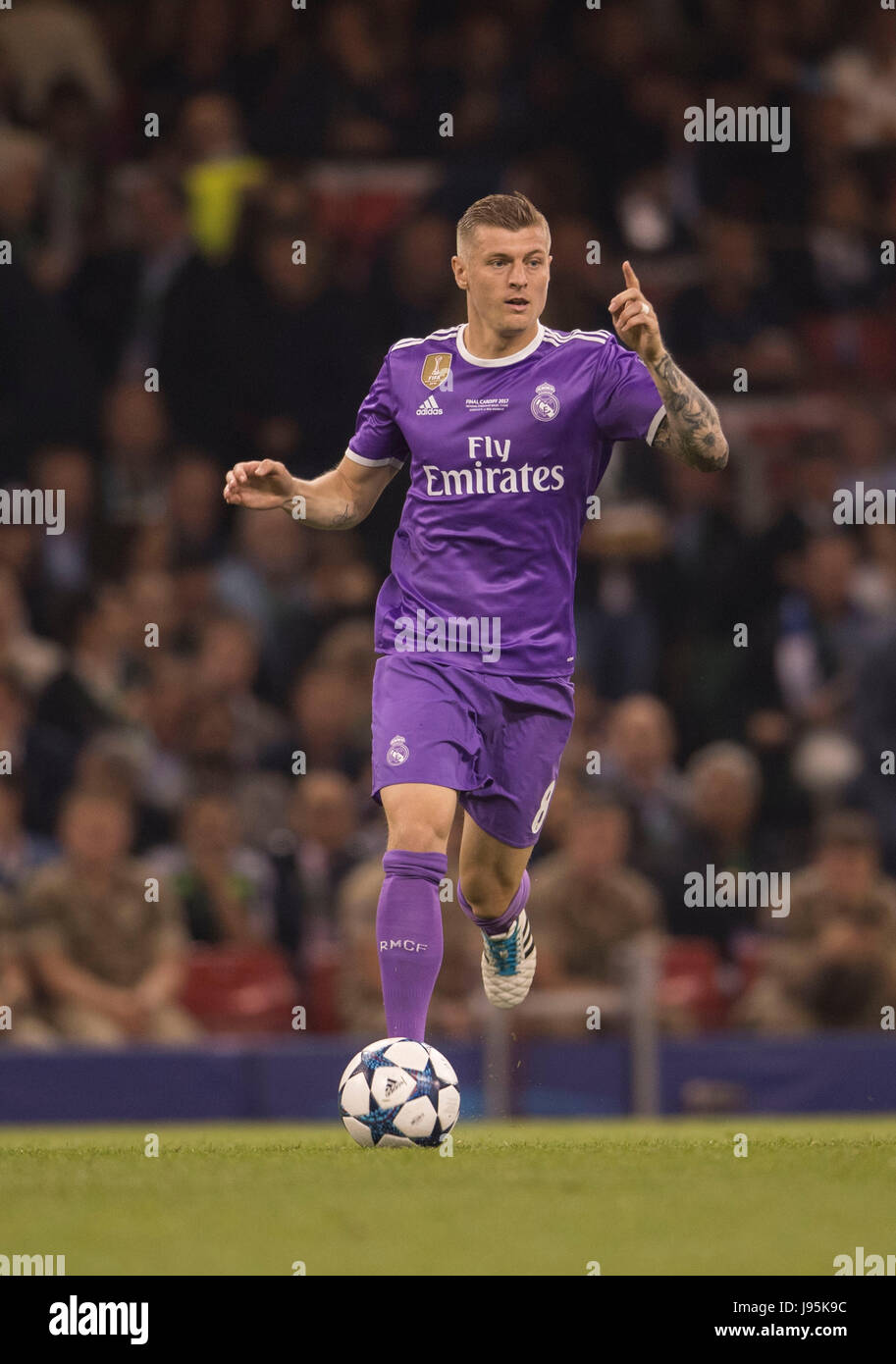Toni kroos cardiff 2017 hi-res stock photography and images - Alamy