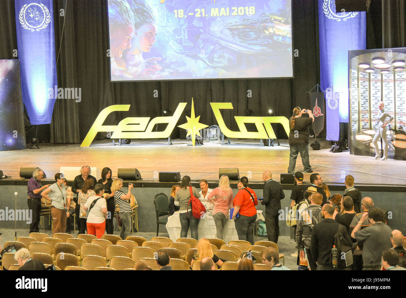 Bonn, Germany. 4th Jun, 2017. FedCon 26, Europe's biggest Star Trek ...