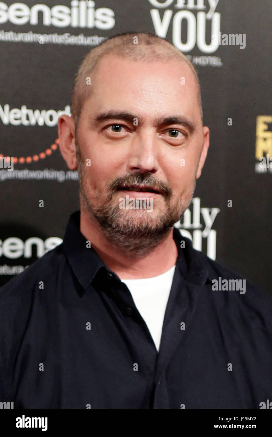 Designer David Delfin during premiere film " El tiempo de los monstrous ...