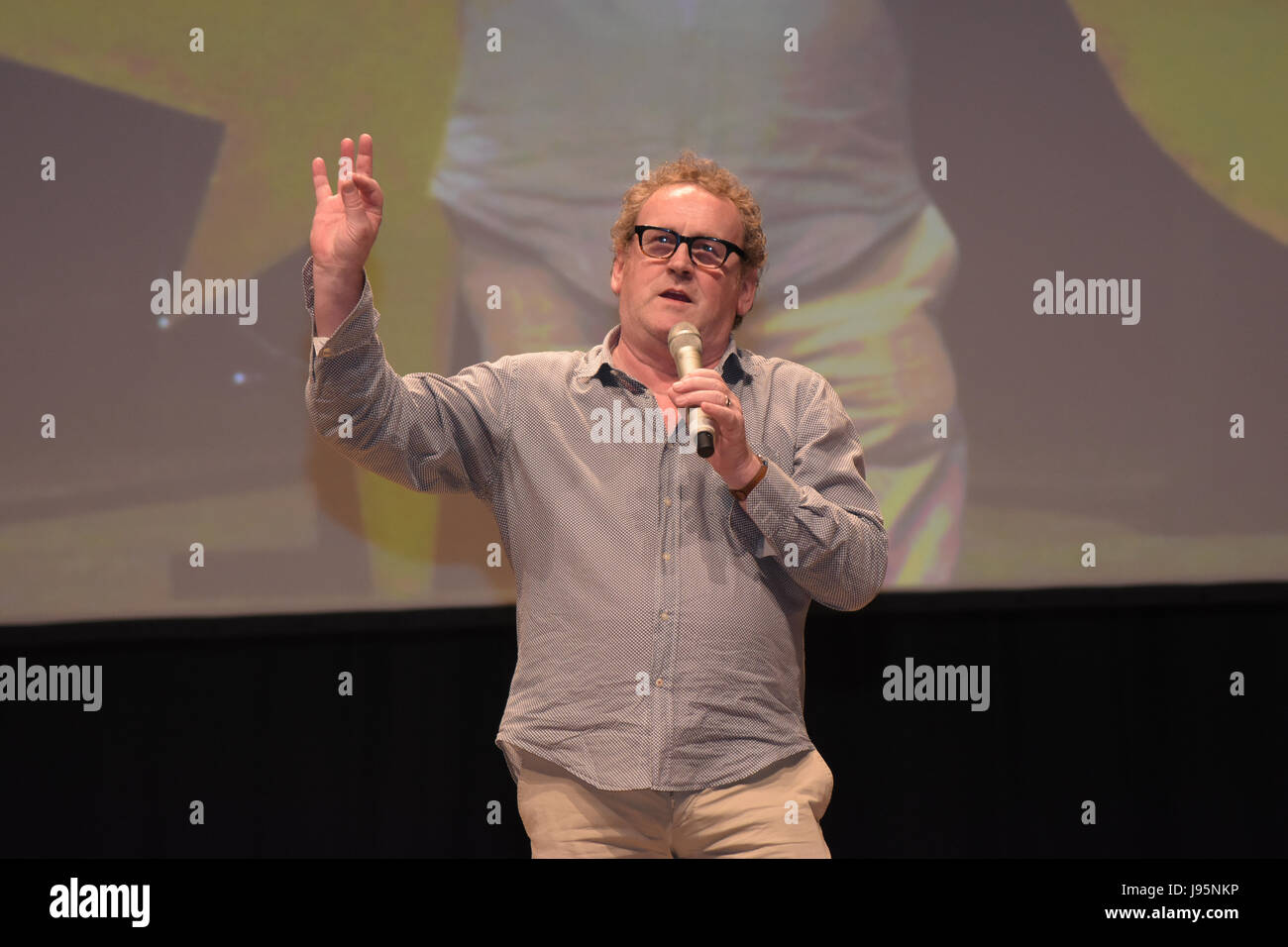 Bonn, Germany. 4th June, 2017.Colm Meaney (Chief Miles O'Brien in Star ...
